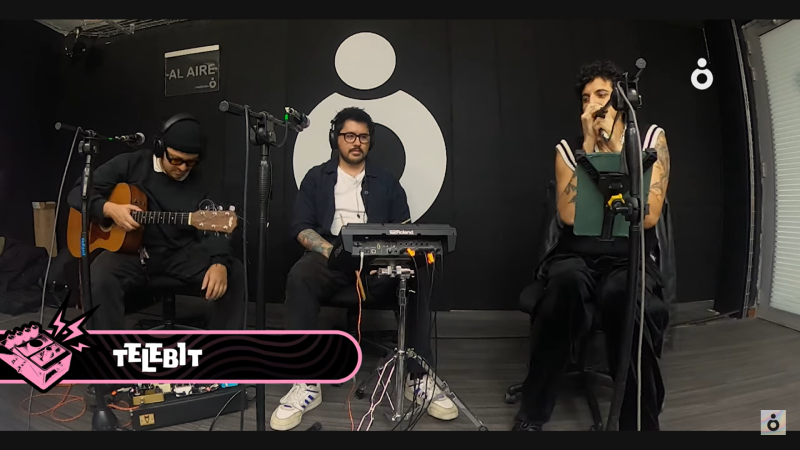 Telebit: el rock alternativo en Radiónica Concierto Volumen