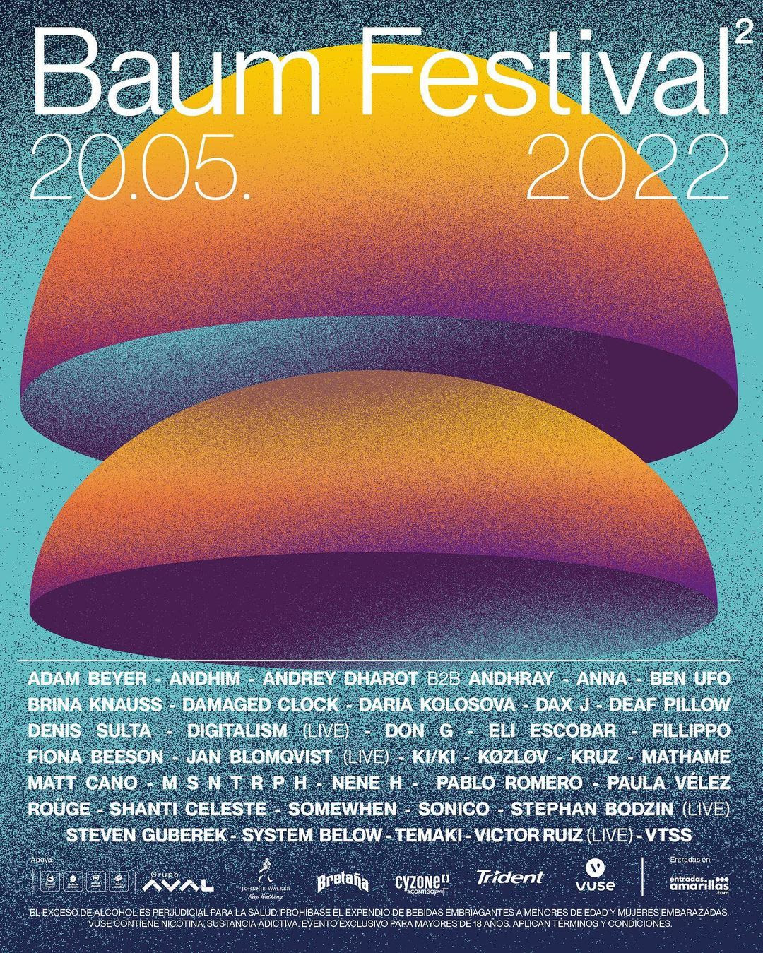 Este es el cartel de Baum Festival 2| Radiónica