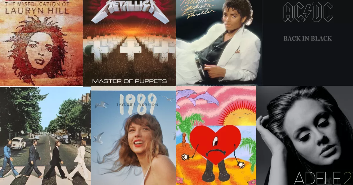 Los 100 mejores álbumes de todos los tiempos, según Apple Music