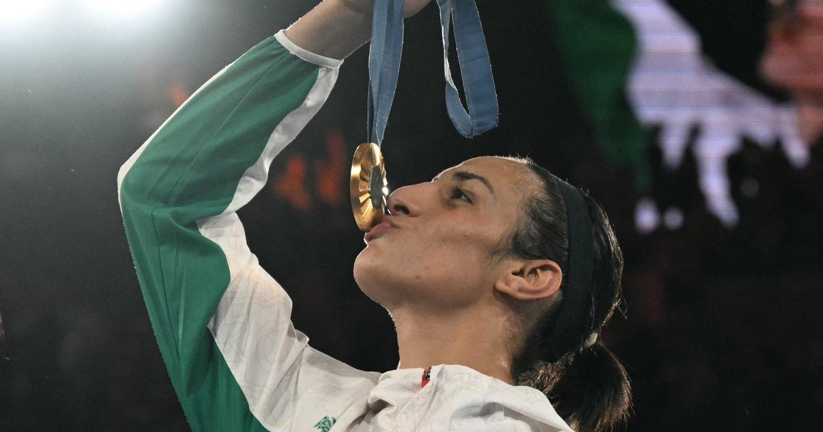 Imane Khelif, boxeadora argelina, gana medalla de oro