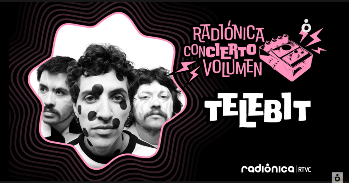 Telebit: el rock alternativo en Radiónica Concierto Volumen