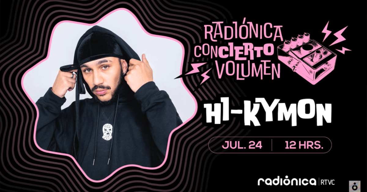 Hi Kymon: Concierto Volumen de Radiónica 2024