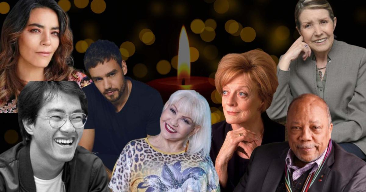 Artistas que fallecieron durante el 2024
