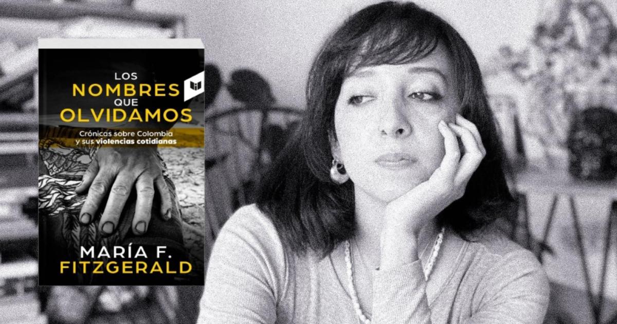 'Los nombres que olvidamos', el último libro de María Fitzgerald