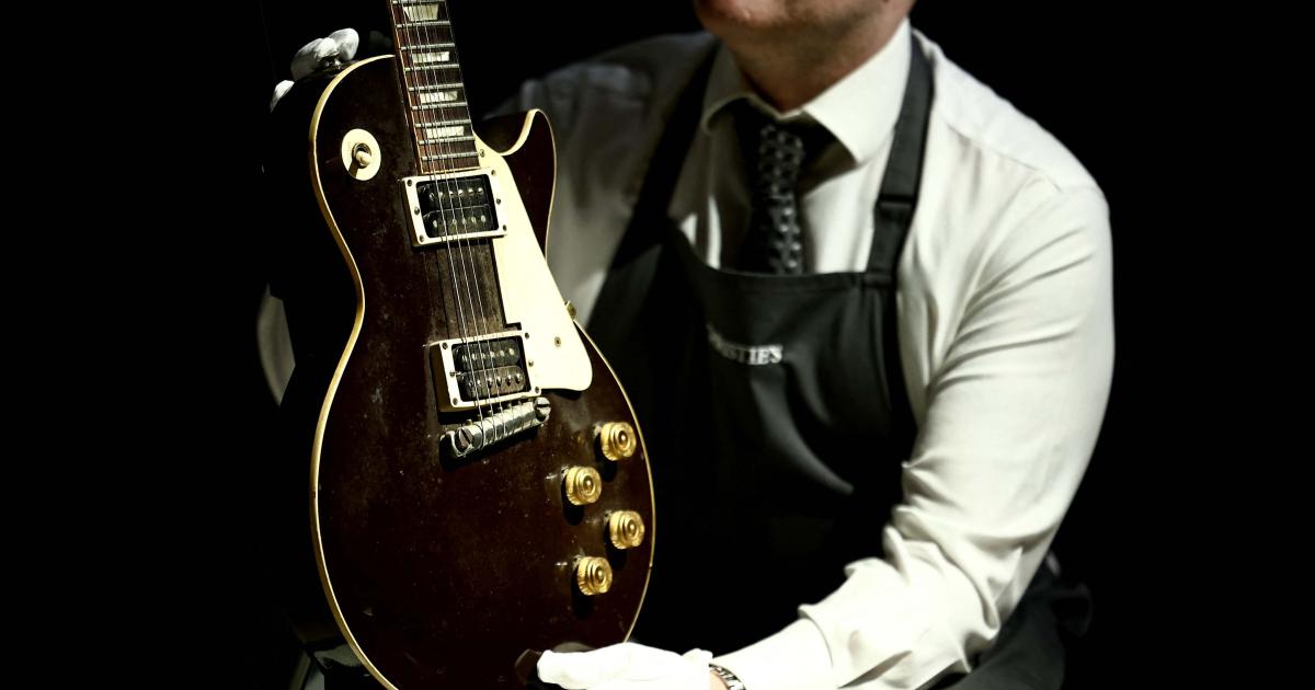 La guitarra de Jeff Beck rompe récord en subasta