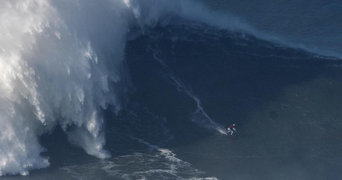 ¡Nuevo récord! La ola más grande jamás surfeada