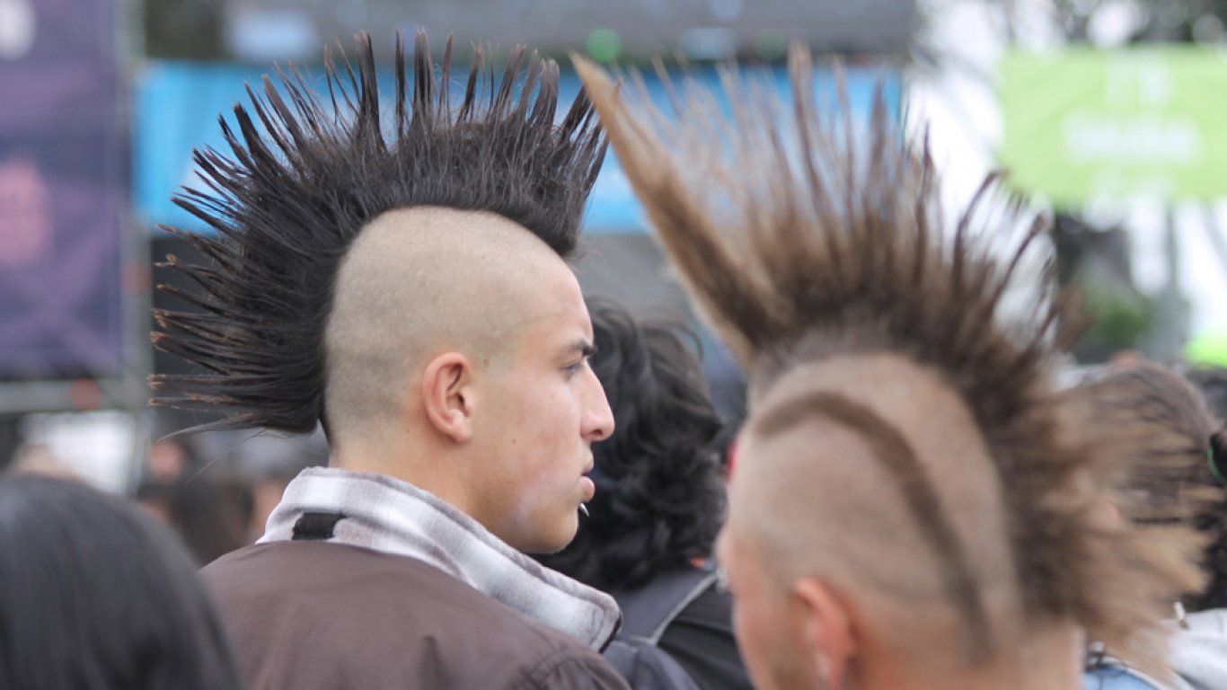 El punk no ha muerto [Galería de crestas] | Radiónica